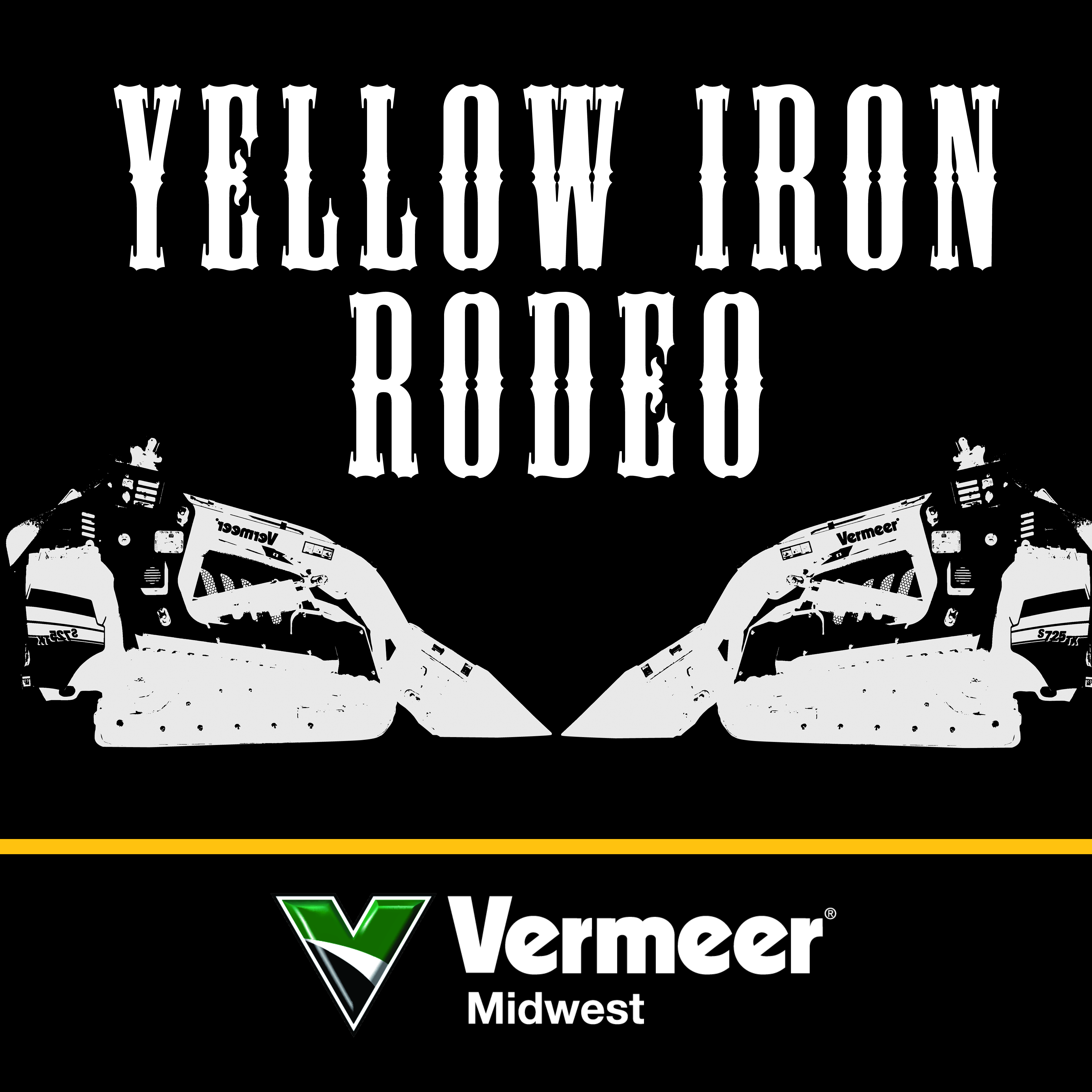 Yellow Iron Rodeo - Landscape Illinois